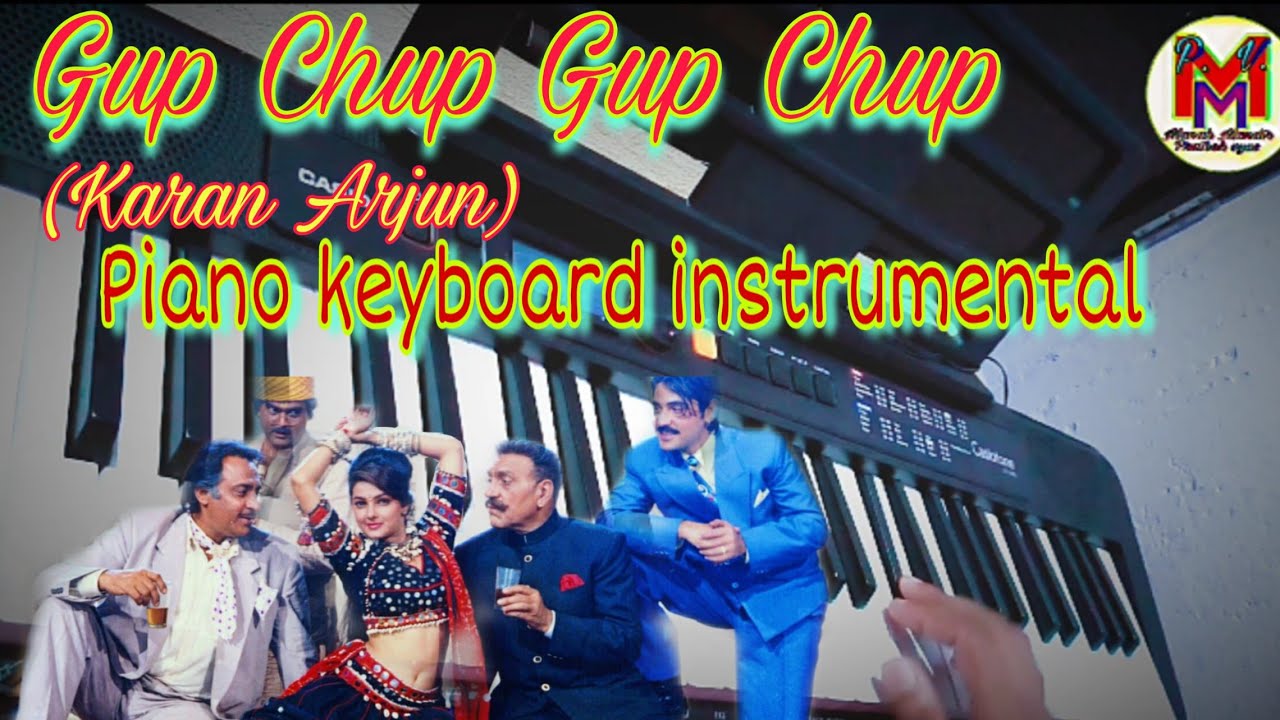 Karan Arjun || Gup Chup Gup Chup || Instrumental || MMPVYAS - YouTube