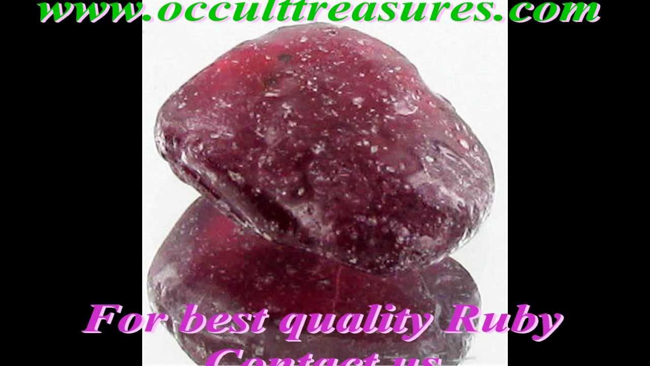 Ruby or Manikya or Padmaraga Mani - YouTube
