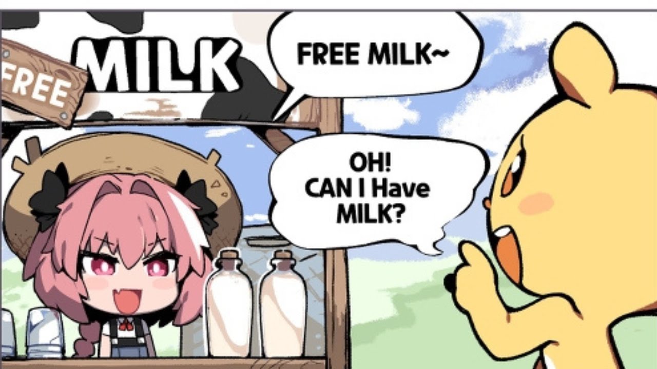 Free femboy "milk" | Comic dub - YouTube