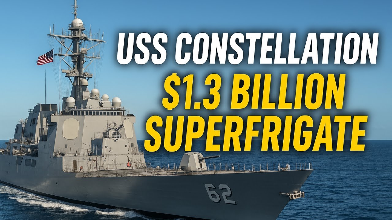 $1.3 Billion of Innovation — The USS Constellation Super-Frigate - YouTube