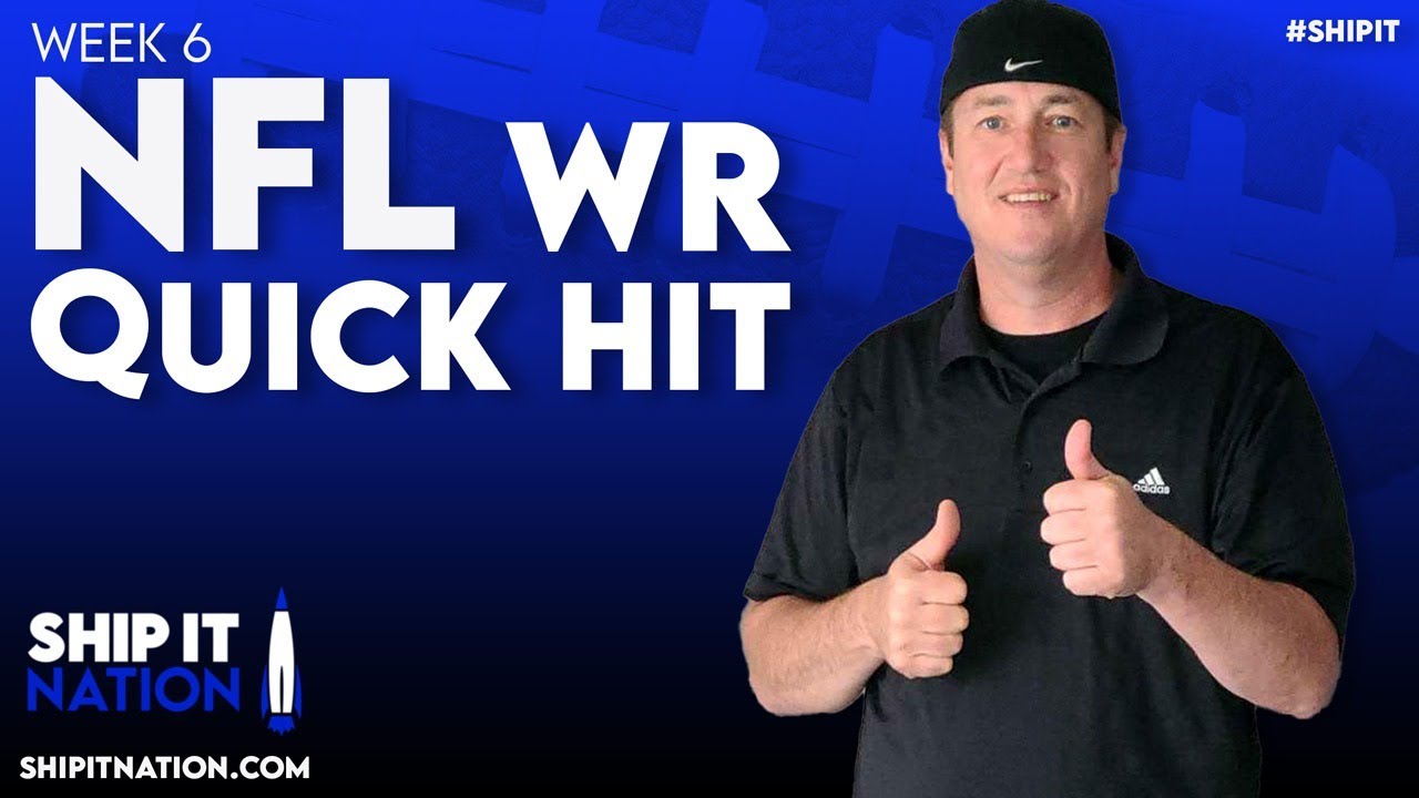 NFL WR Quick Hit | Week 6 | DraftKings & FanDuel DFS Picks and Plays ...