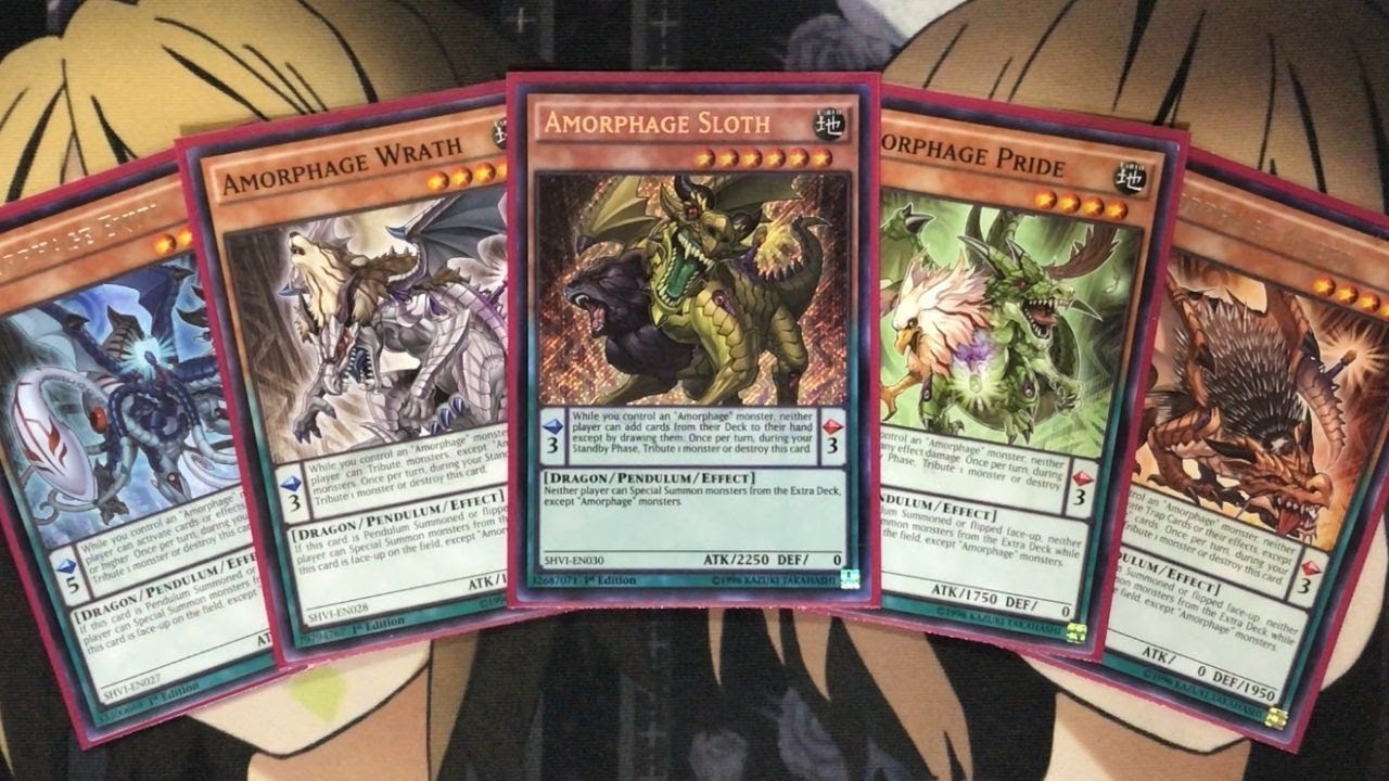 My Amorphage Yugioh Deck Profile for September 2020 - YouTube