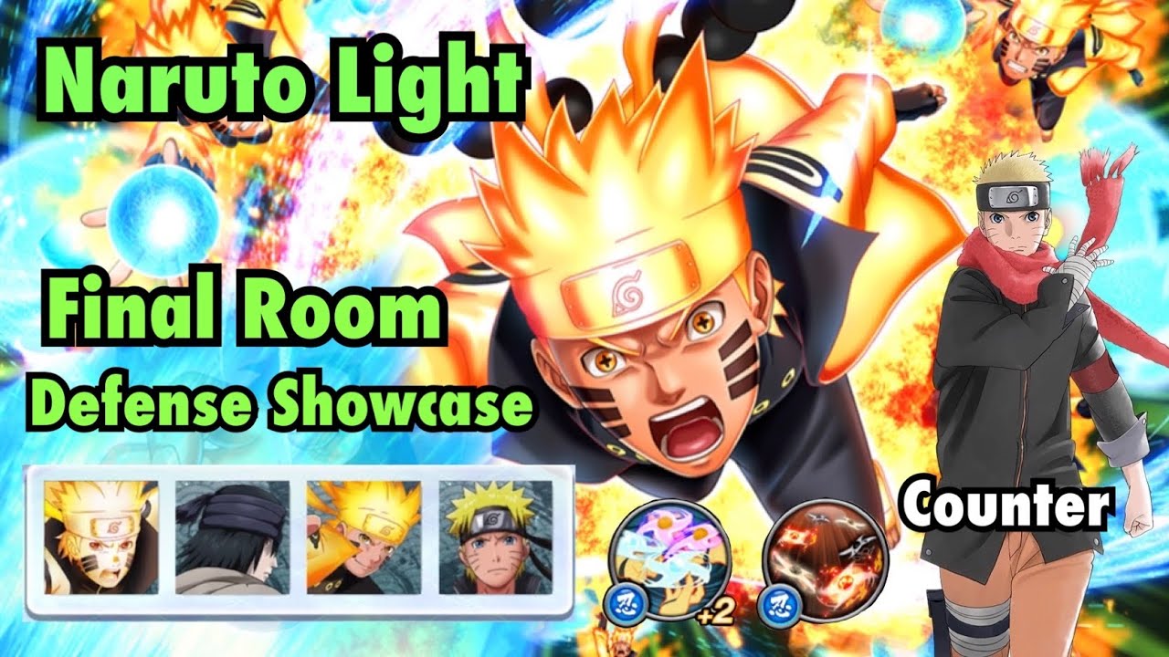 NxB NV : Naruto Light Final Room Defense Showcase | Best F4 to counter ...