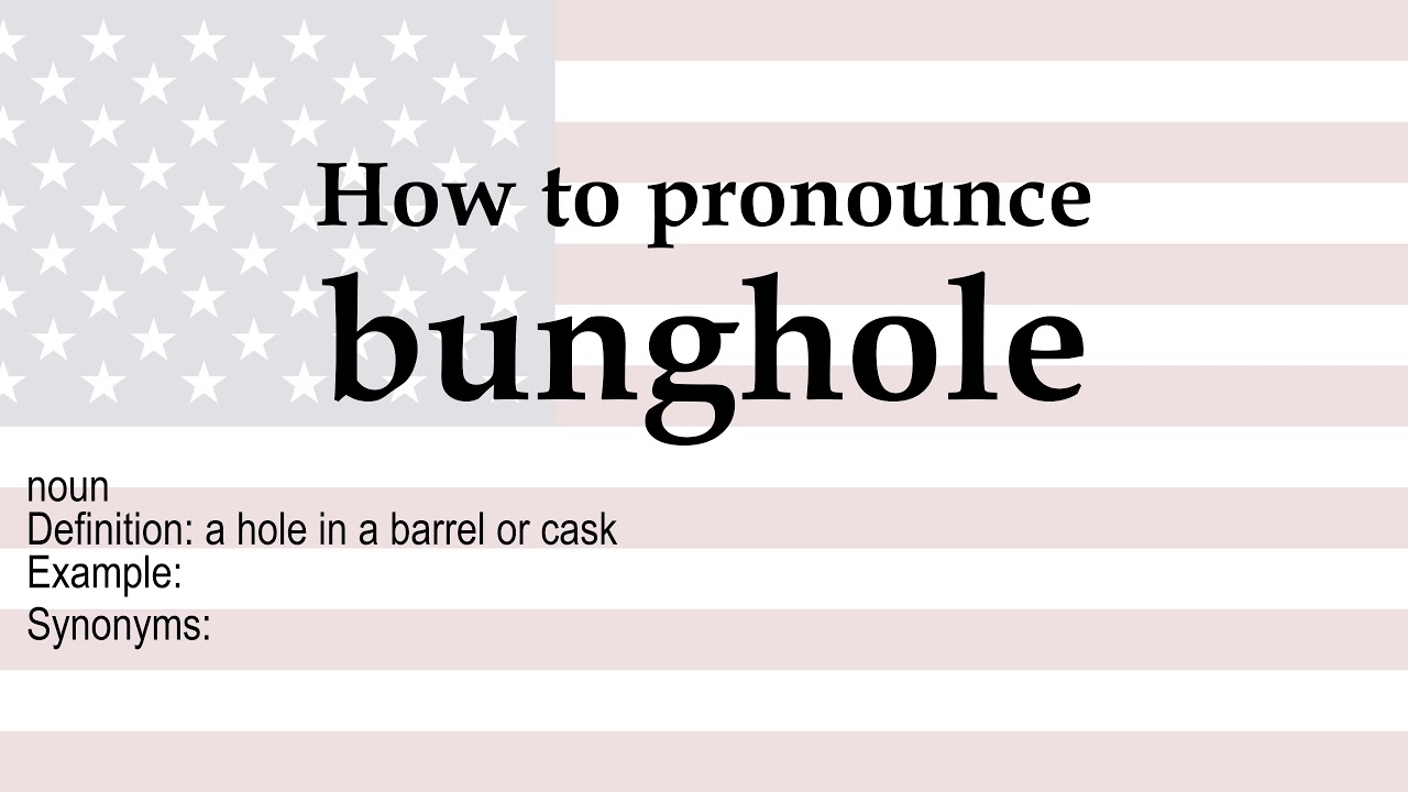 bunghole - YouTube