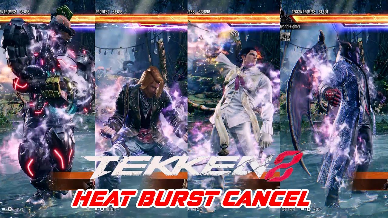 Tekken 8 - Heat Burst Cancel - YouTube