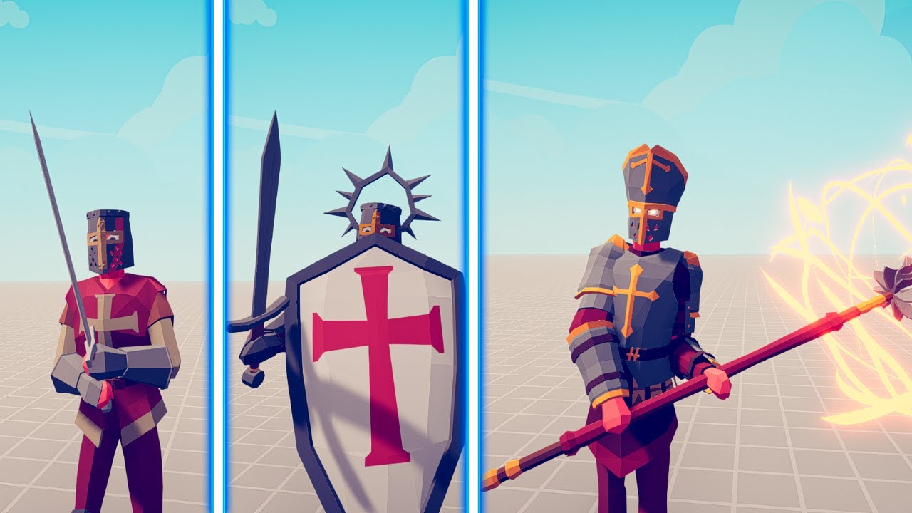 EVOLUTION OF TEMPLAR - Totally Accurate Battle Simulator | TABS - YouTube