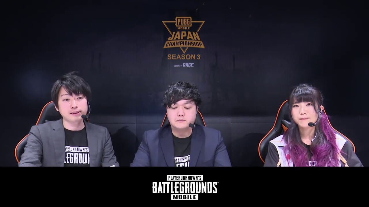 PUBG MOBILE JAPAN CHAMPIONSHIP SEASON3 powered by RAGE Group Stage ...