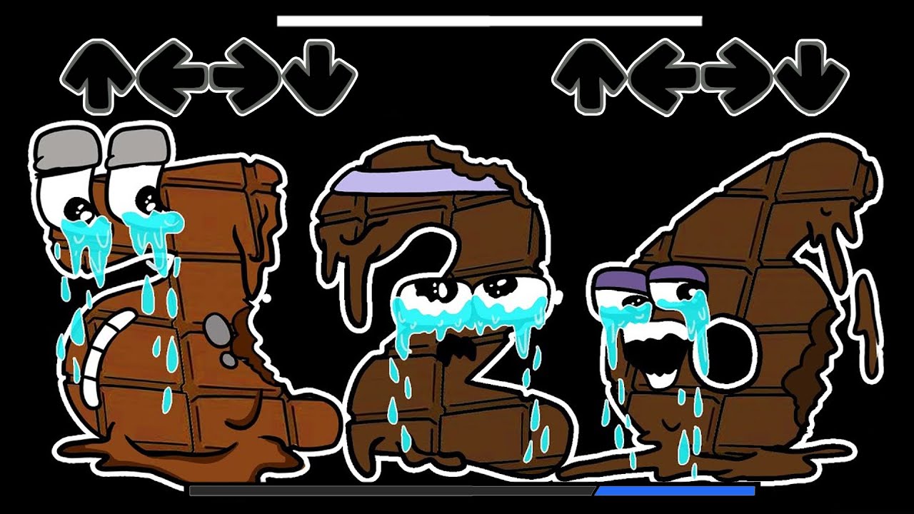 FNF Belike Number Lore: The Series (0-9)| Number Lore Chocolate - YouTube