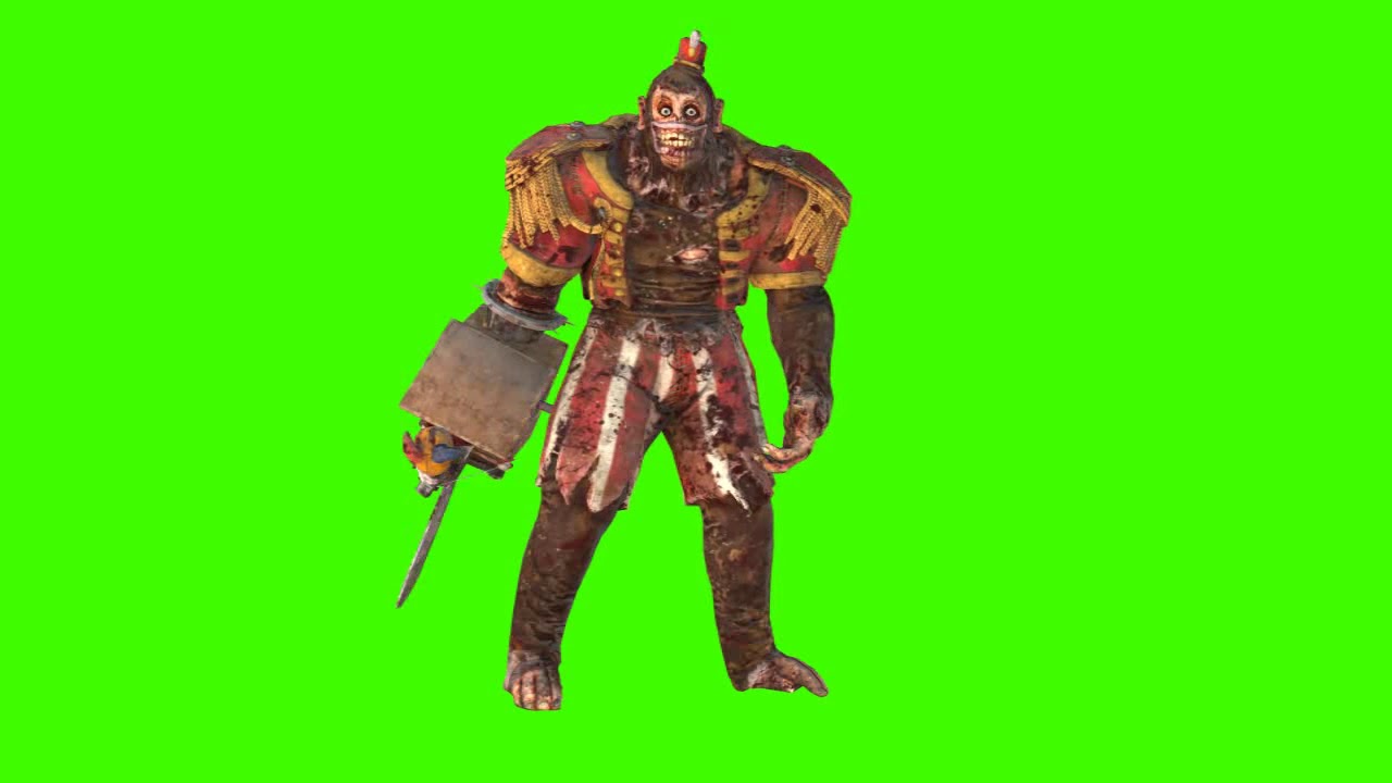 scrake Killing Floor 2 idle animated left chroma - YouTube