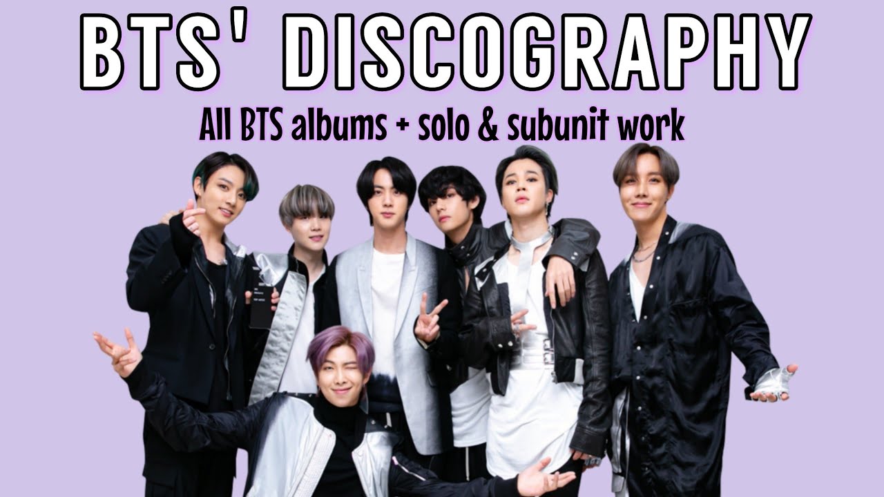 BTS' Entire Discography [2013 - 2020] || (GET TO KNOW BTS) - YouTube