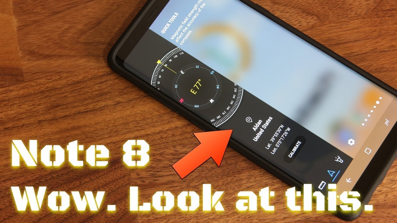 Amazing Tips to Customize your Samsung Galaxy Note 8's EDGE Screen ...
