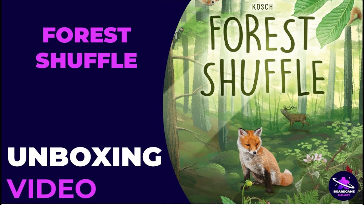 Unboxing Video - Forest Shuffle - YouTube