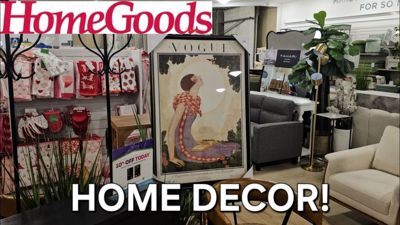 HOMEGOODS HOME DECORATIONS WALKTHROUGH BROWSE WITH ME 2024 - YouTube