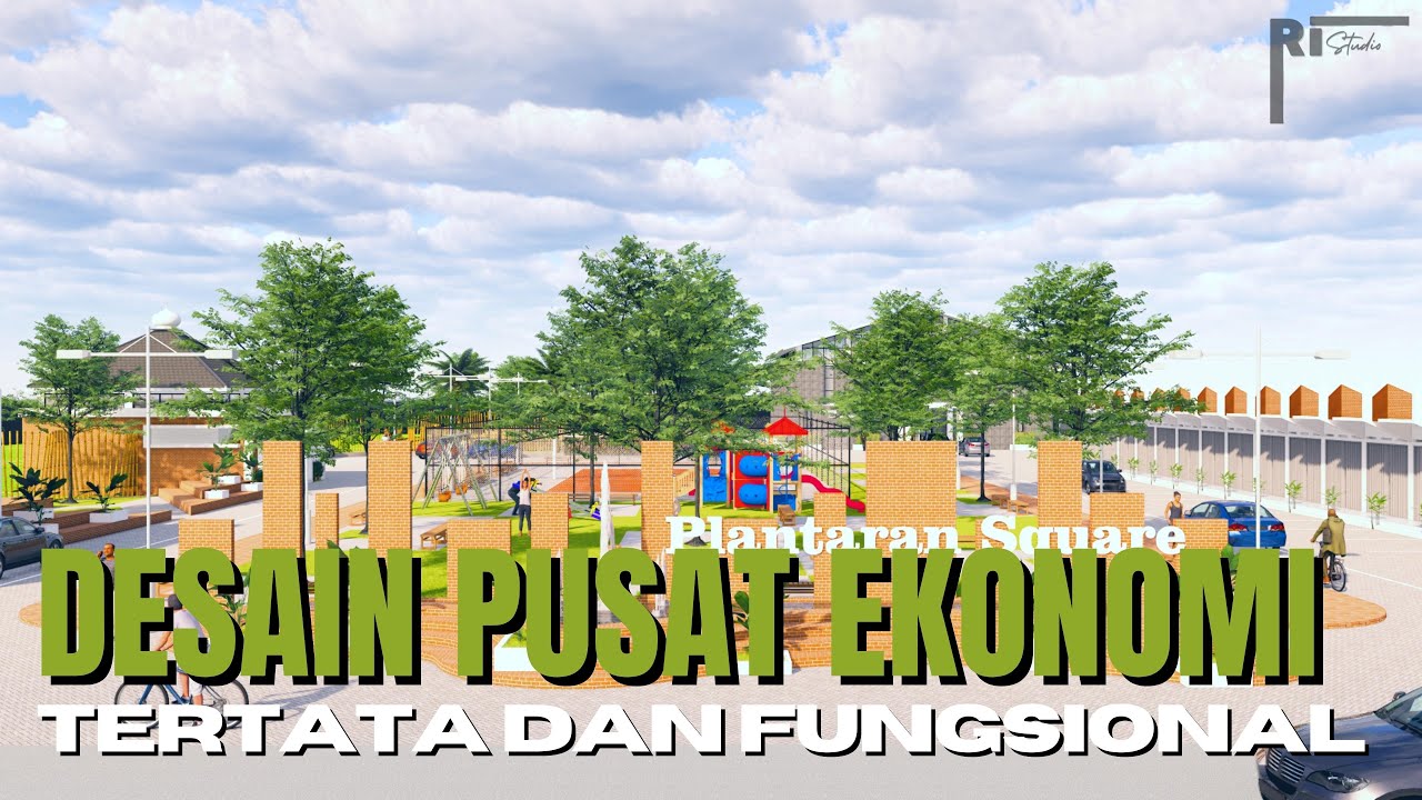 Desain Ruko, Desain Ruang Terbuka Hijau, Desain Gedung Serbaguna ...