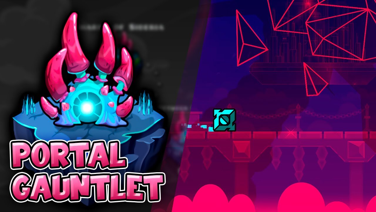 “Portal Gauntlet” Complete (All Coins) – Geometry Dash - YouTube
