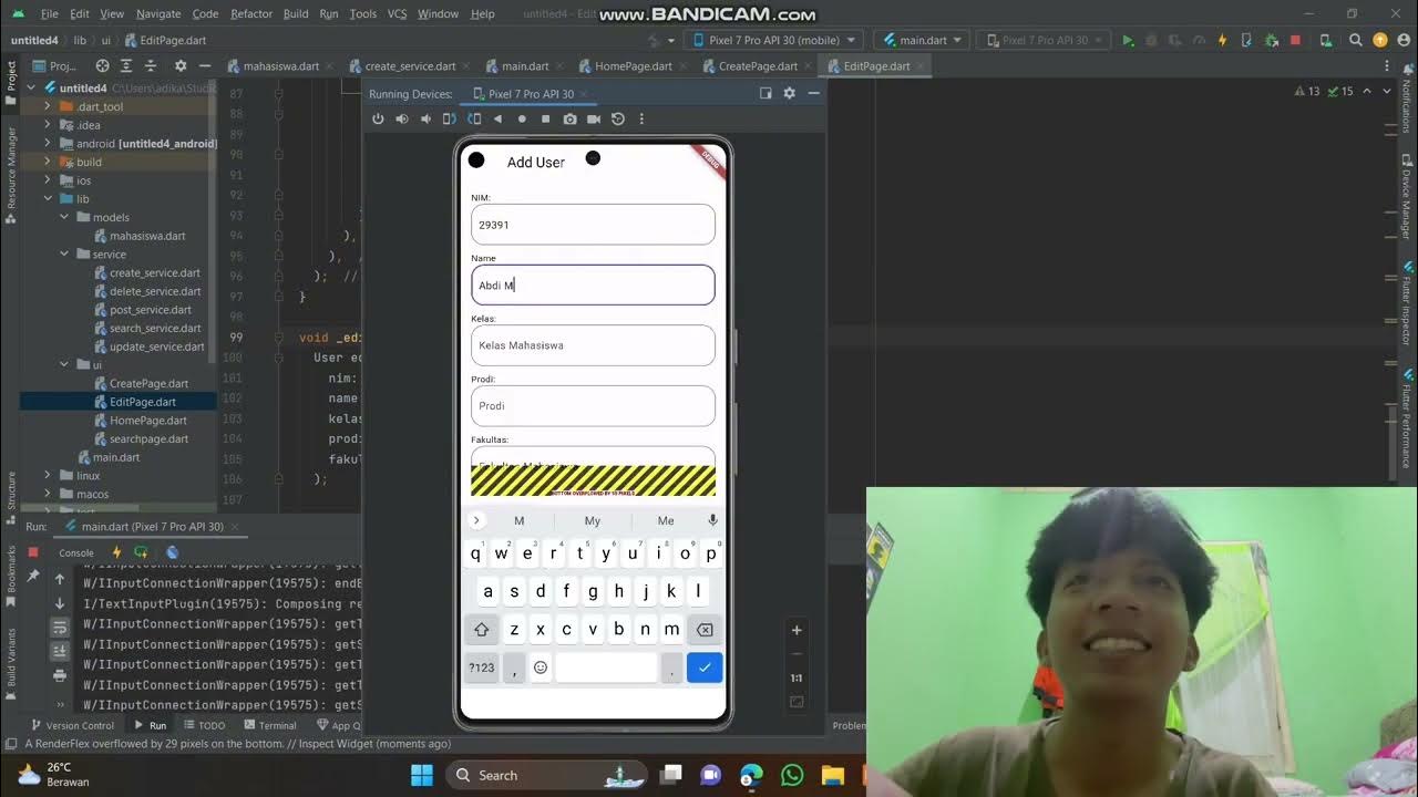 UAS PROJECT FLUTTER - YouTube