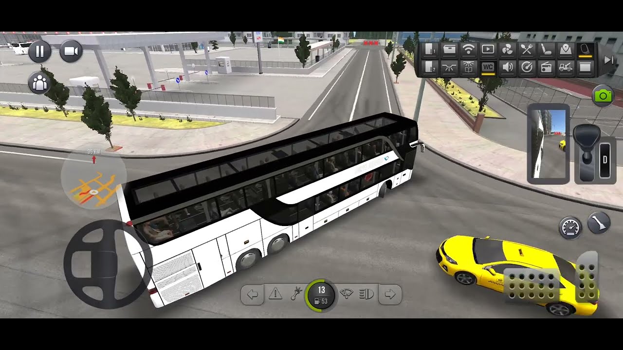 CRASH!!! || High Speed Bus Crash || Double decker bus || Bus Simulator ...