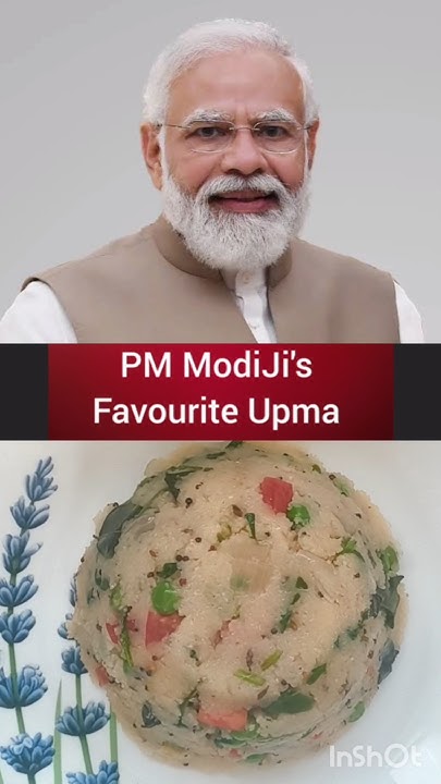 PM ModiJi's favourite Upma recipe #shorts #food #india #youtubeshorts #trending #viralvideo # ...