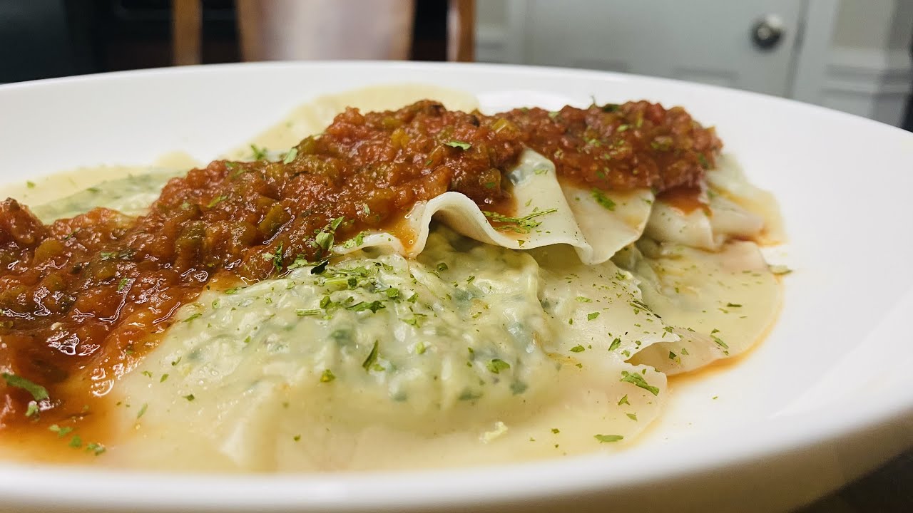 Come make LAZY Man's Ravioli with me! - YouTube