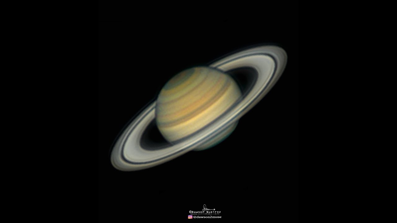 Saturn GSO 300mm 12 inch telescope - Saturno com telescópio 300mm - YouTube