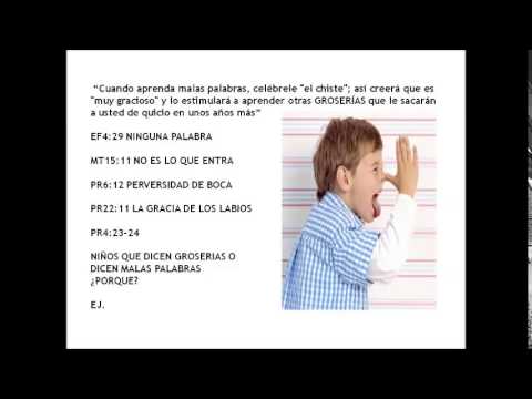 10 mandamientos para echar a perder a su hijo - YouTube