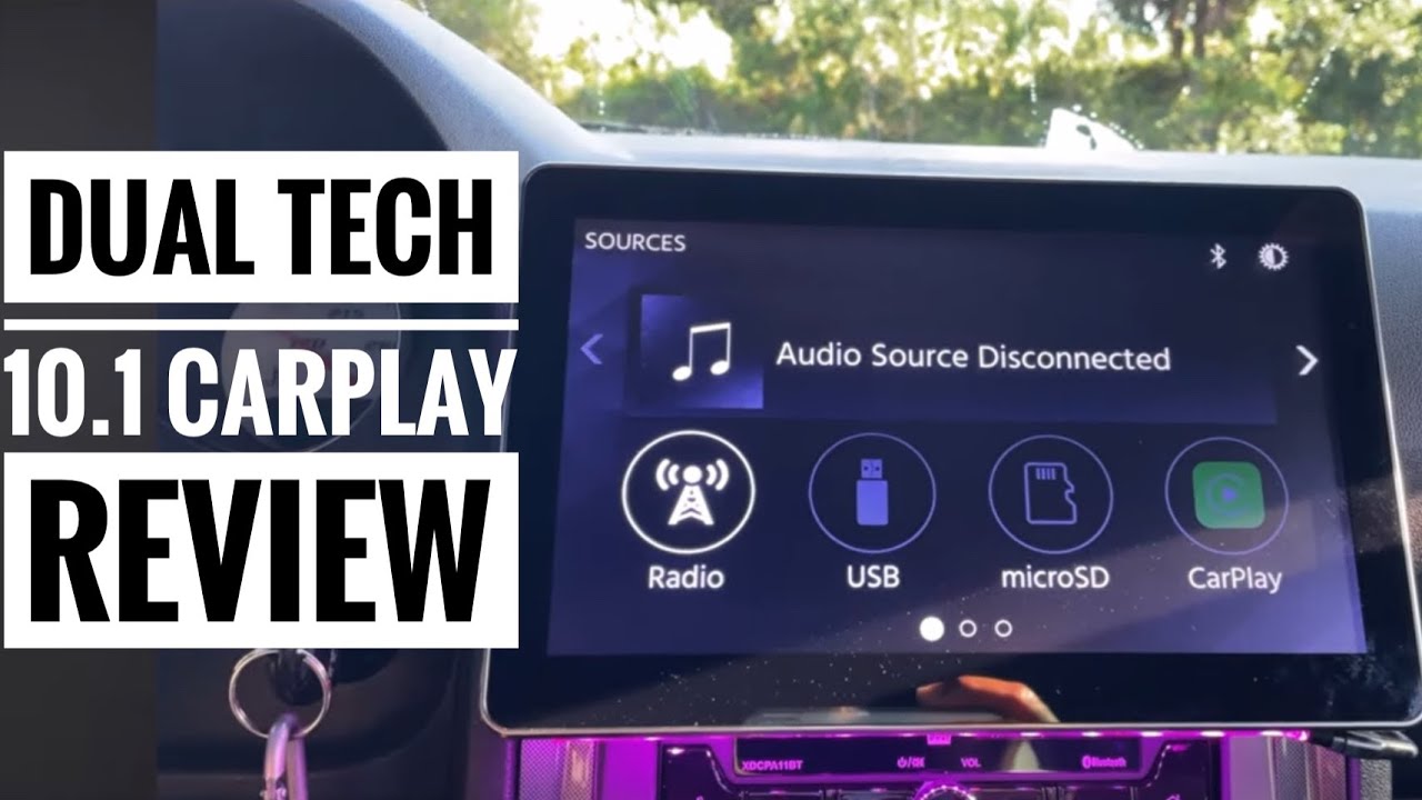 Dual 10.1 Headunit Review | DMCPA11BT Apple CarPlay & Android Auto ...