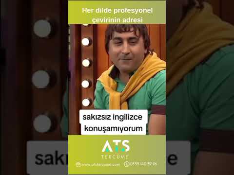 Güldür Güldür Sakızsız İngilizce Konuşamıyorum