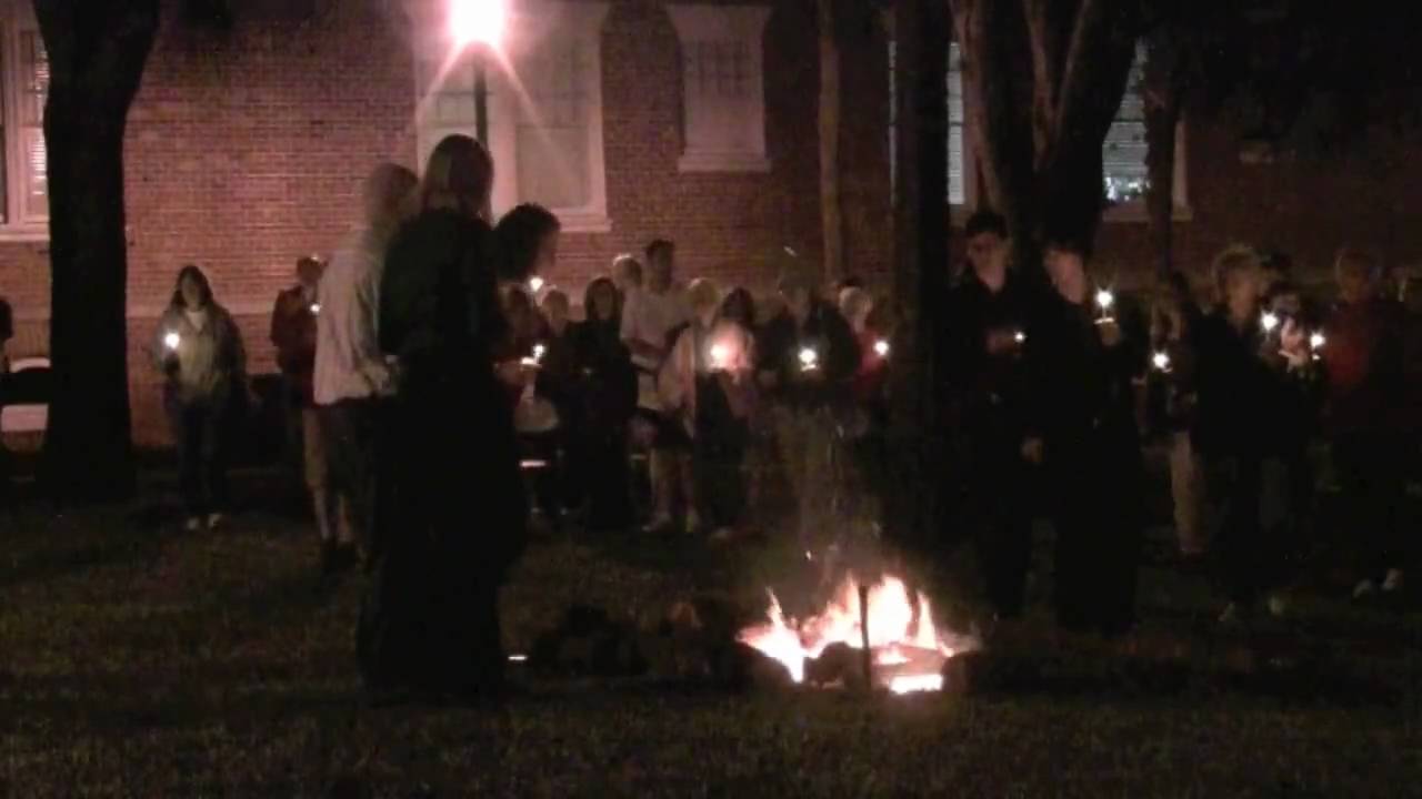 Yule Log Lighting Ceremony - 2009 - YouTube