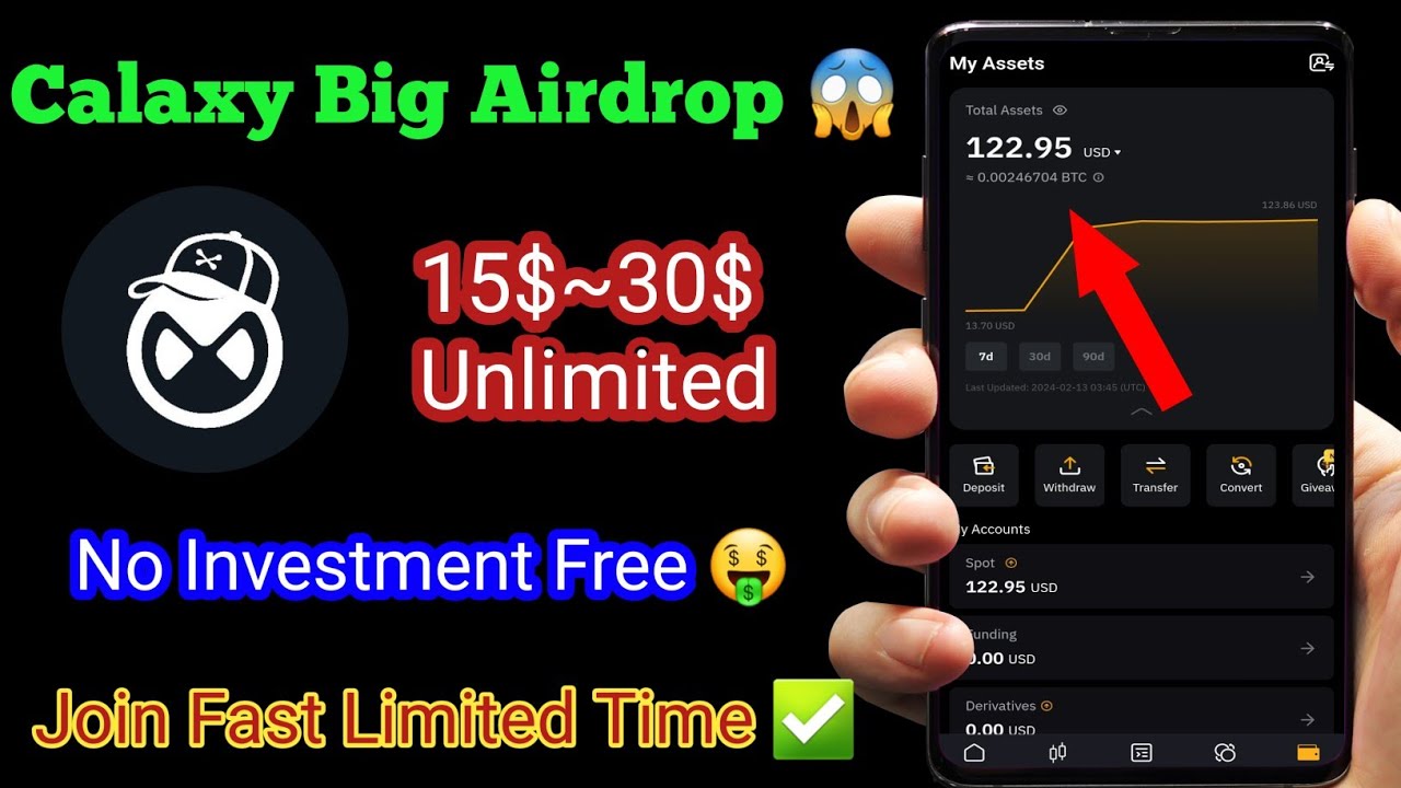 Instant 15$ CLXAY token Calim || Calaxy wallet free airdrop || Free ...