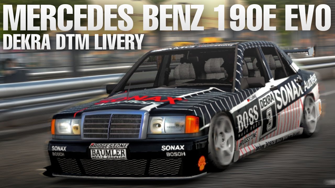 Mercedes-Benz 190E Evo Dekra DTM Livery | Car Parking Multiplayer - YouTube