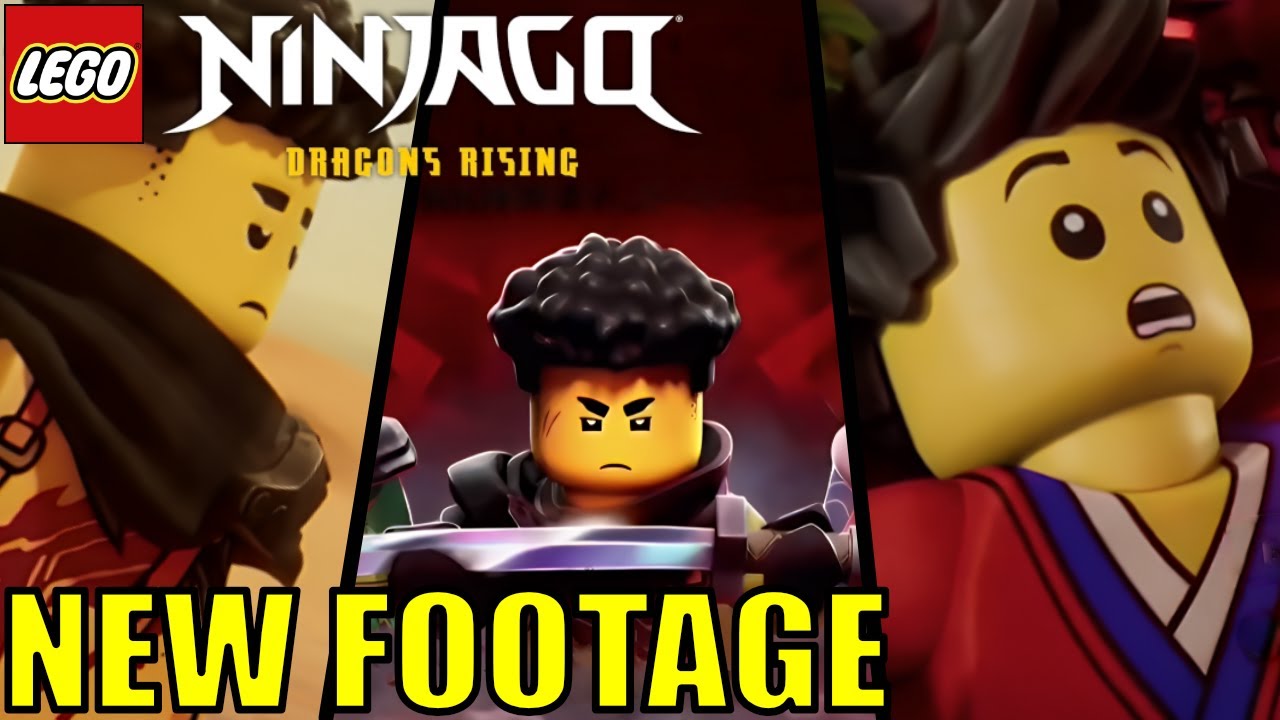 NEW SEASON 3 FOOTAGE! Evil Arin, Forbidden Five & More! | Ninjago ...