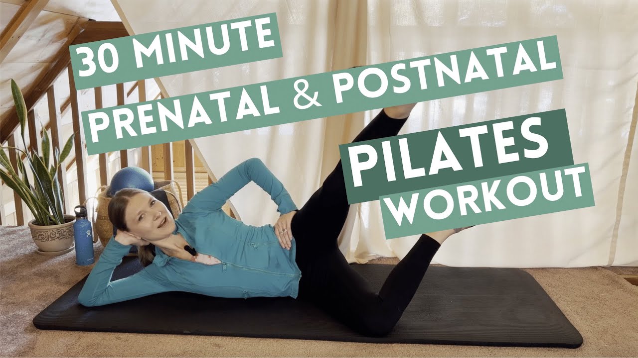 Full Body Pilates Session for Pregnancy & Postpartum | 35 Minutes - YouTube