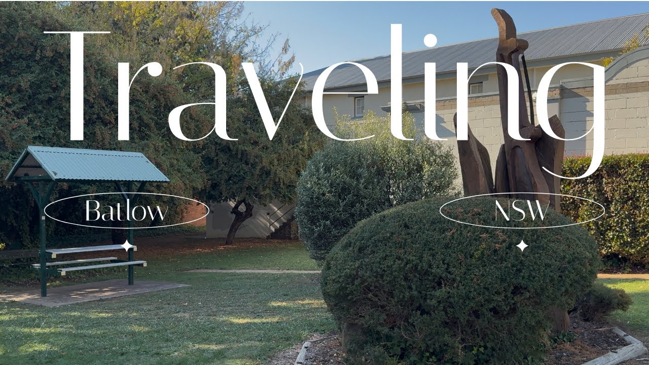 Exploring the town of Batlow NSW Australia - YouTube