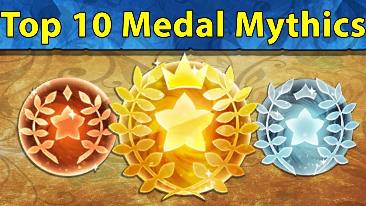 Gems of War: Top 10 Mythics to Medal | Orb of Glory Optimal Usage for ...