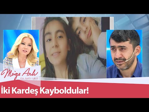 İki kardeş İstanbul Bağcılarda kayboldu - Müge Anlı ile Tatlı Sert 30 Nisan 2021