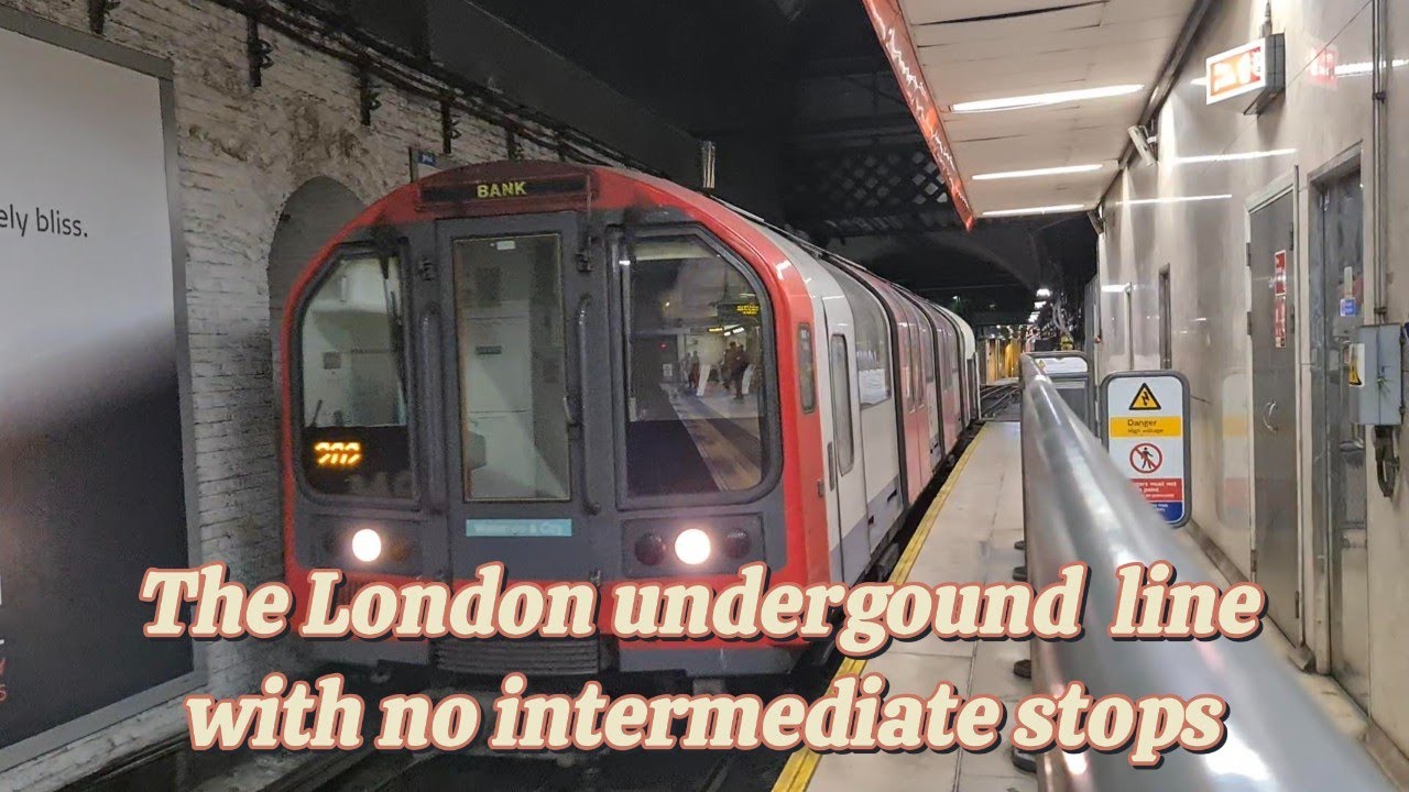 London Underground Waterloo and City line - YouTube