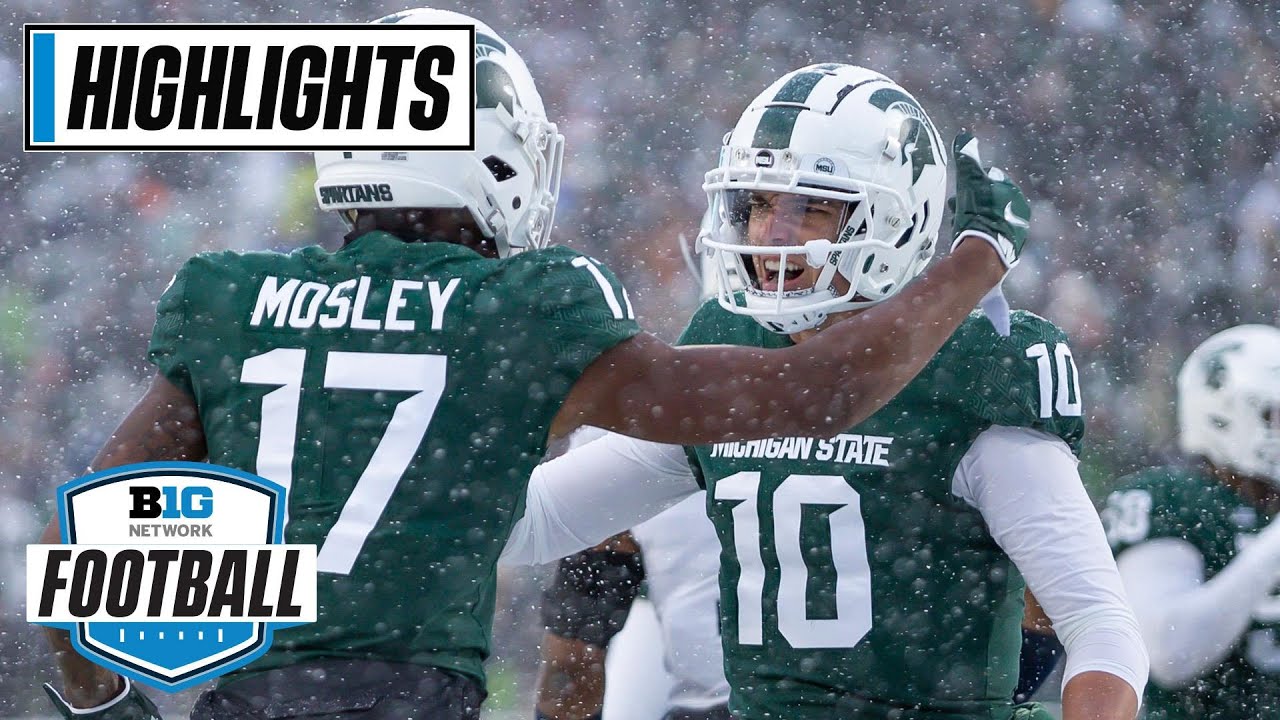 Penn State at Michigan State | Big Ten Football | Highlights | Nov. 27 ...