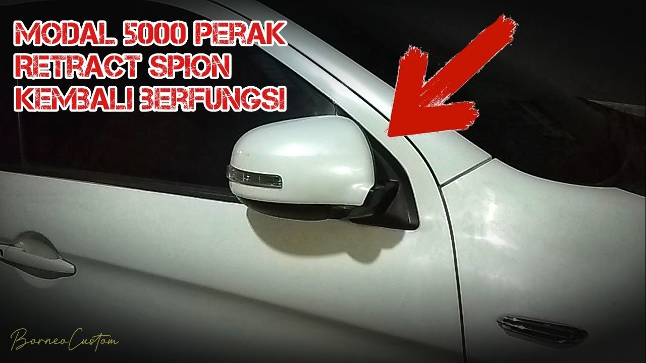 CARA MEMPERBAIKI RETRACT SPION YANG RUSAK DAN TIDAK BERFUNGSI || how to ...