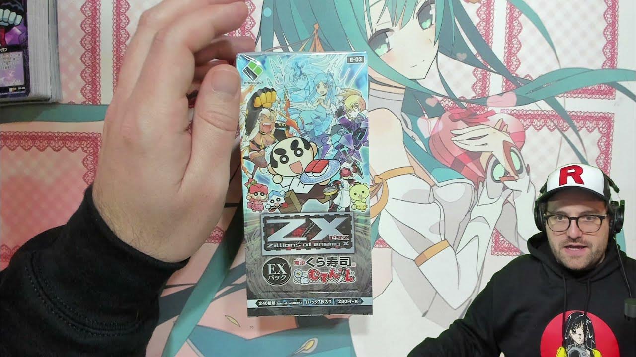 Z/X E03 Booster Box Opening #2 - Zillions of Enemy X Kaiten Mutenmaru - YouTube