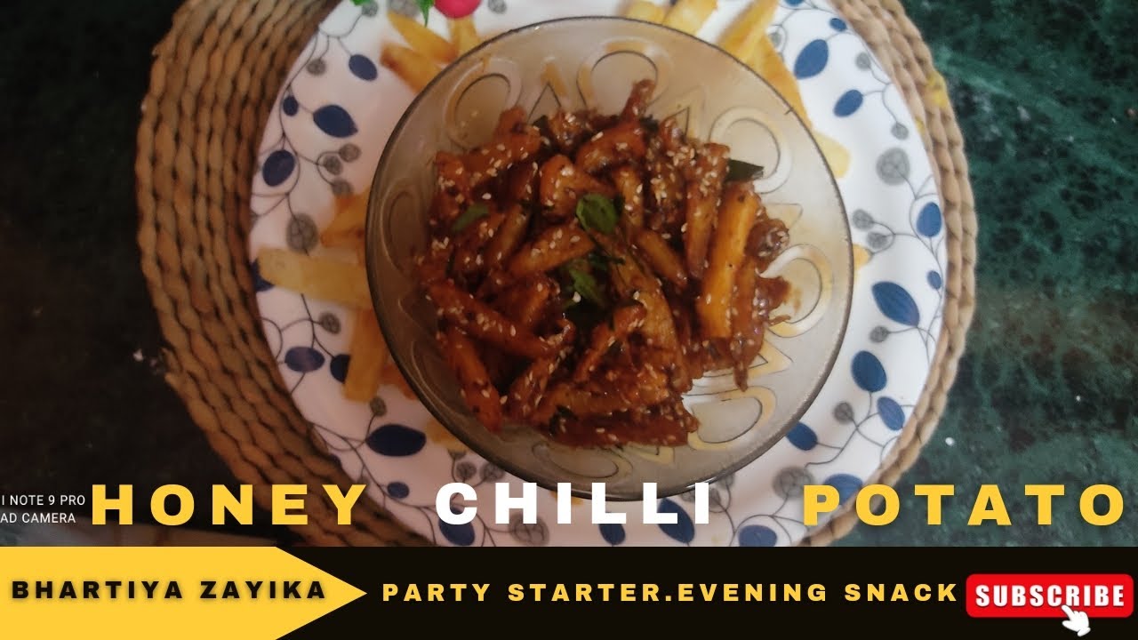 Honey Chilli Potato Recipe | Crispy & Spicy Party Starter | Bhartiya ...
