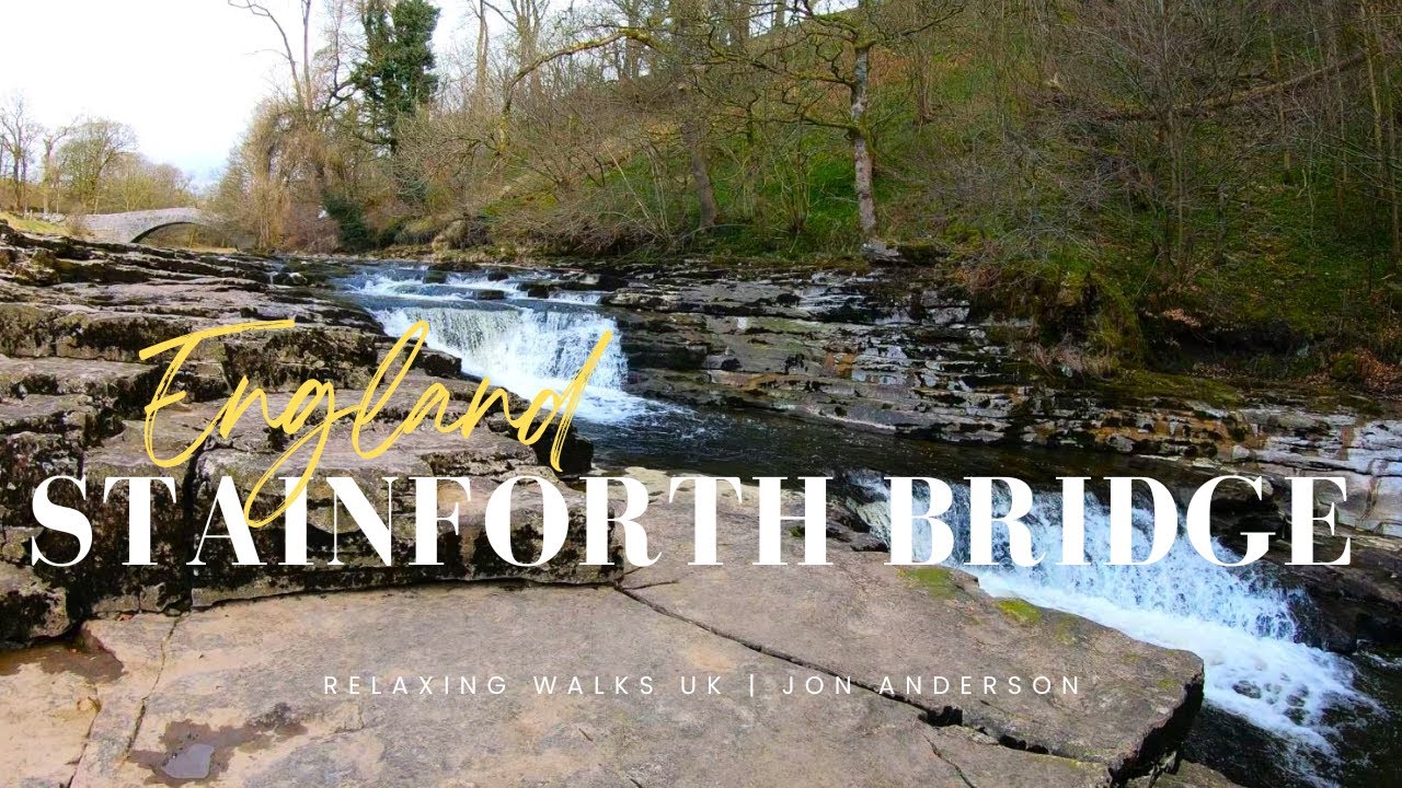 Stainforth Bridge River Walk | England Yorkshire Dales | 4K - YouTube