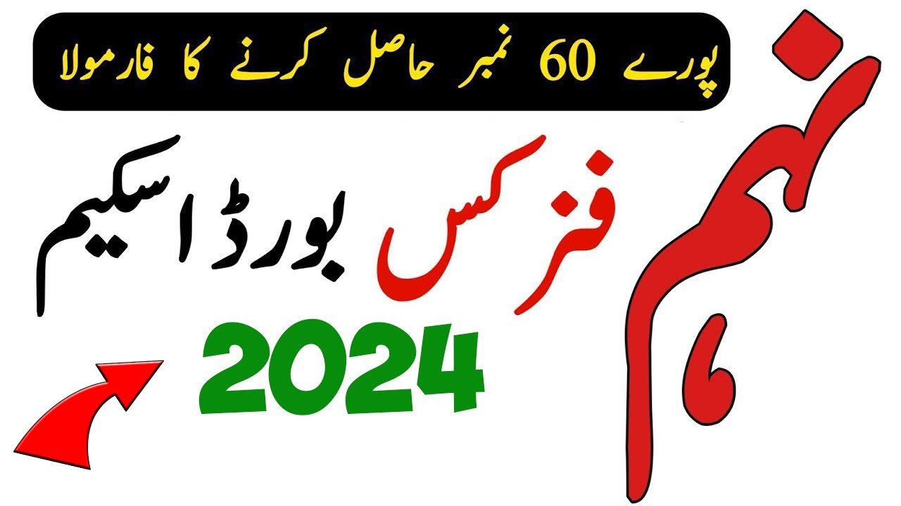 9th class Physics Pairing Scheme 2024 | Physics 9th Paper Scheme 2024 ...