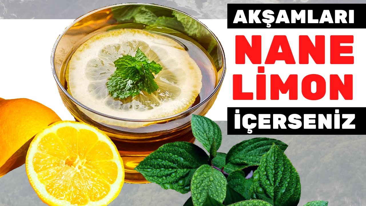 1 Bardak Nane Limon İçmek Vücudunuza Bunları Yapıyor | Nane Limonun ...