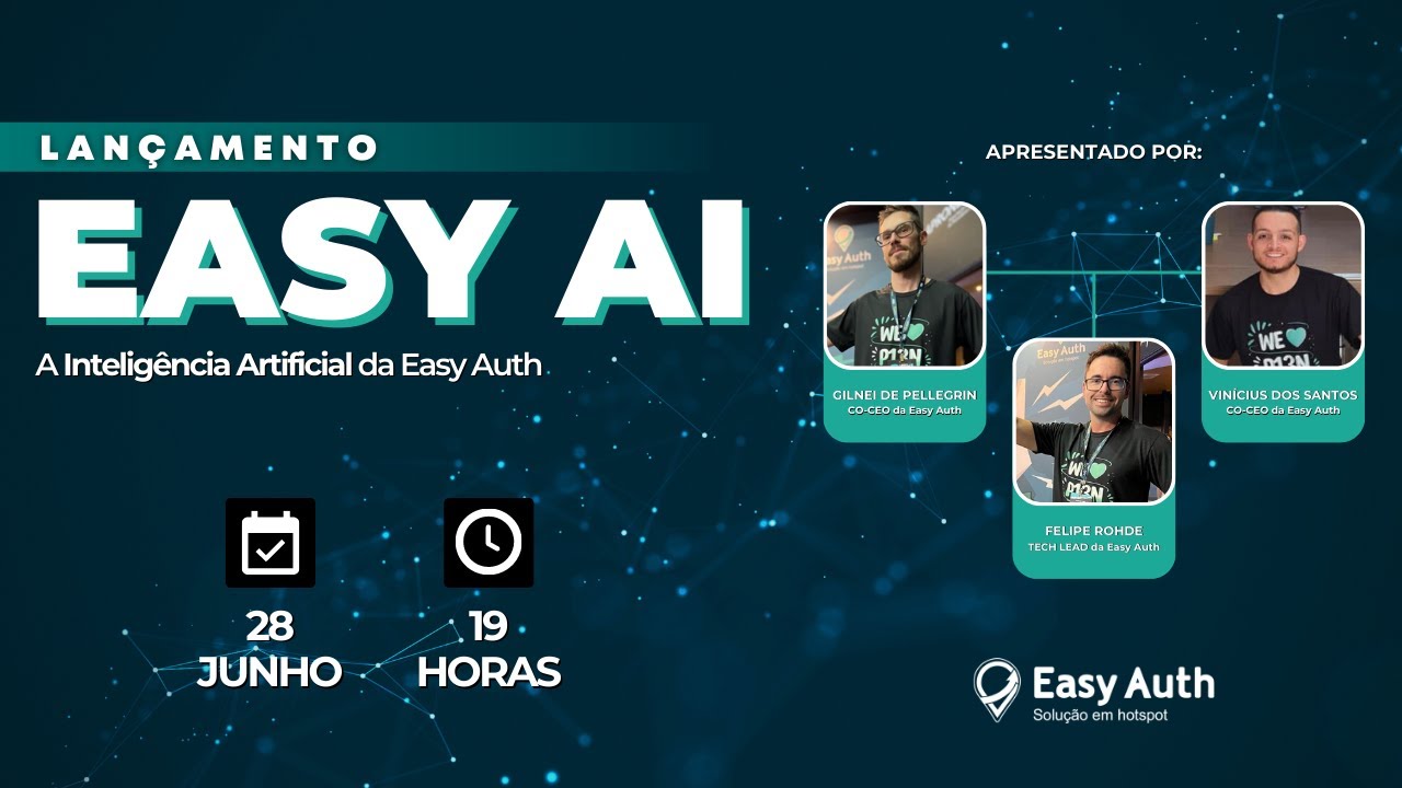 Live de Lançamento da EASY AI, a Inteligência Artificial da Easy Auth ...