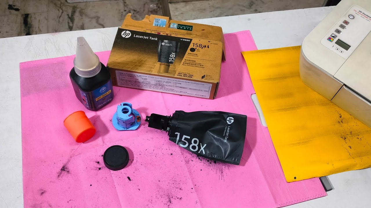 hp 158a refill kit //hp laser jet Tank 158X /158A Toner cartridge ...