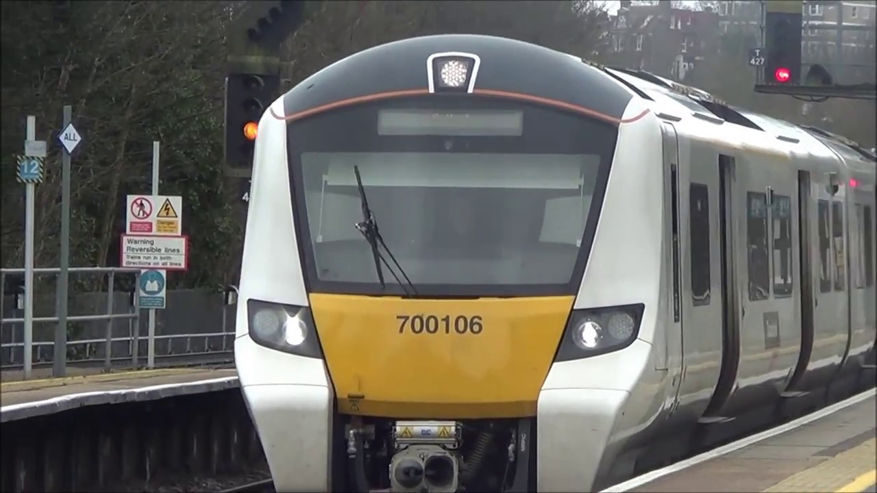 New Thameslink 700-106 at Preston Park Station, 25th February 2017 ...