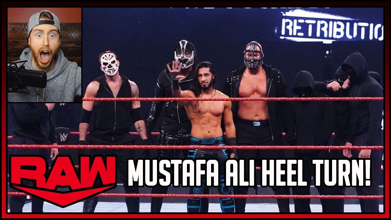 Mustafa Ali Turns Heel & Is The Leader Of Retribution - YouTube