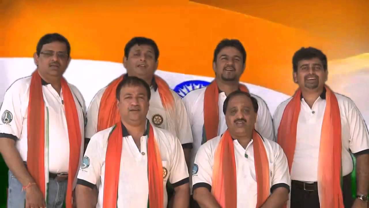 National Anthem by Rotary Club of Borivli Family to commemorate the ...