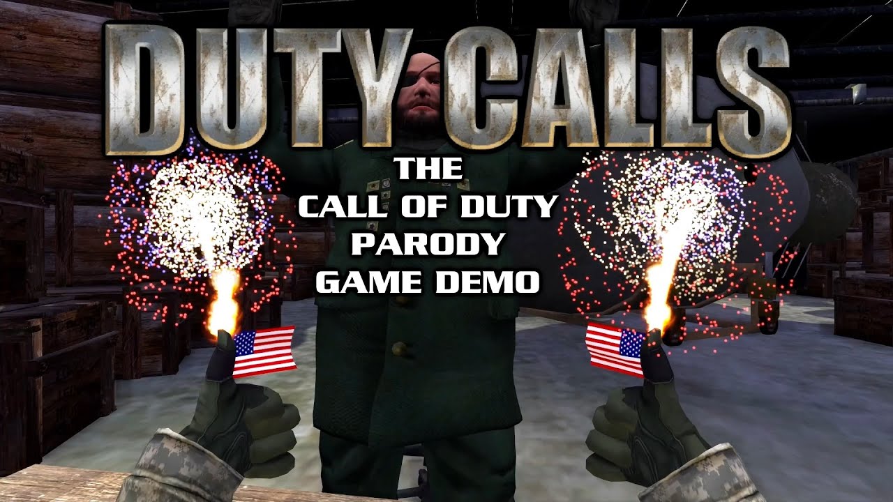 Duty Calls: The Call Of Duty parody game demo - YouTube