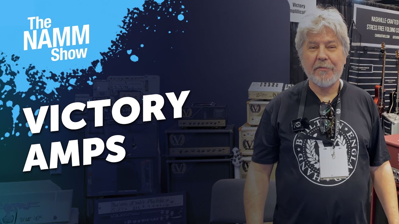 NAMM 2024: Victory Amps - MK Overdrive, MK Clean & The Deputy - YouTube